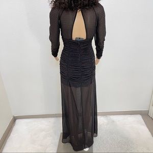 REVOLVE | Dresses | Dundas X Revolve Stardust Maxi Dress In Black And ...
